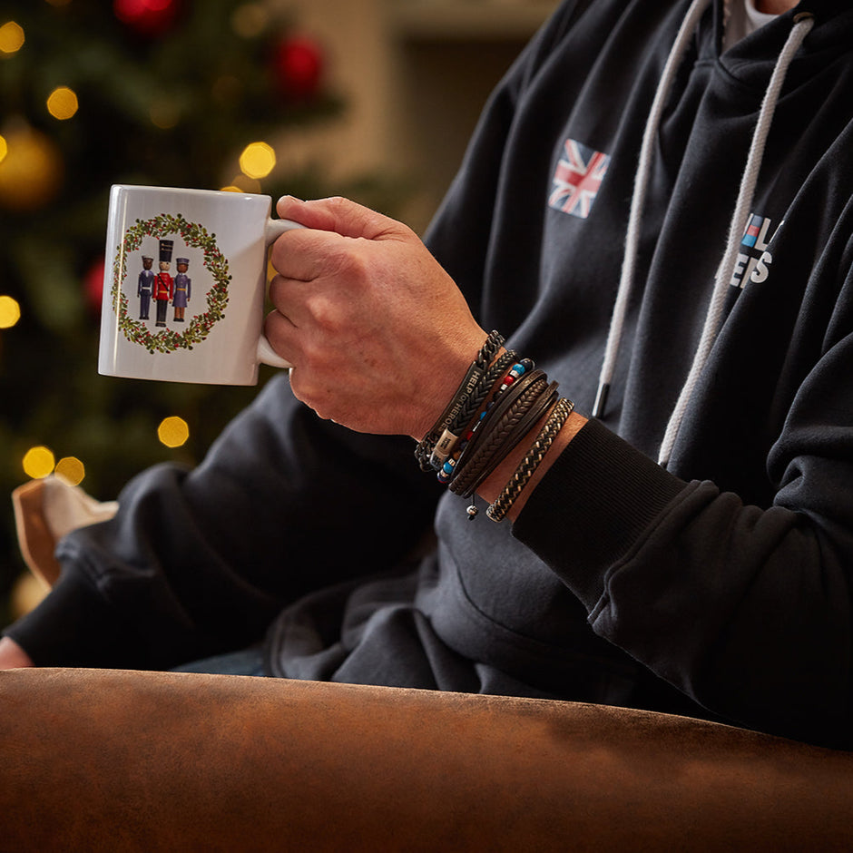 Essential Help for Heroes Hoodie – Washed Black, Relaxed Fit & Subtle ...